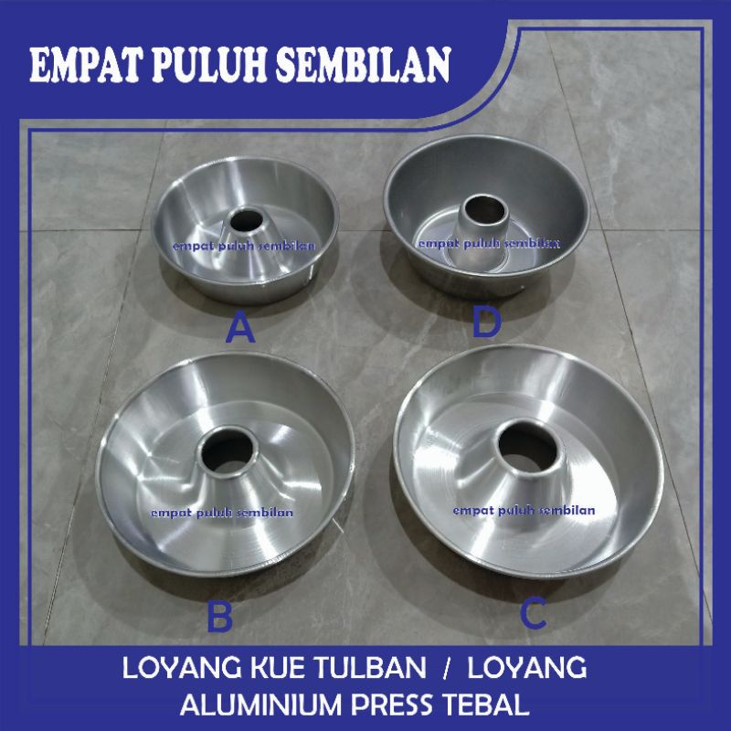 Jual loyang cake tulban 22 / cetakan tulban 28cm / cetakan bolu lubang ...