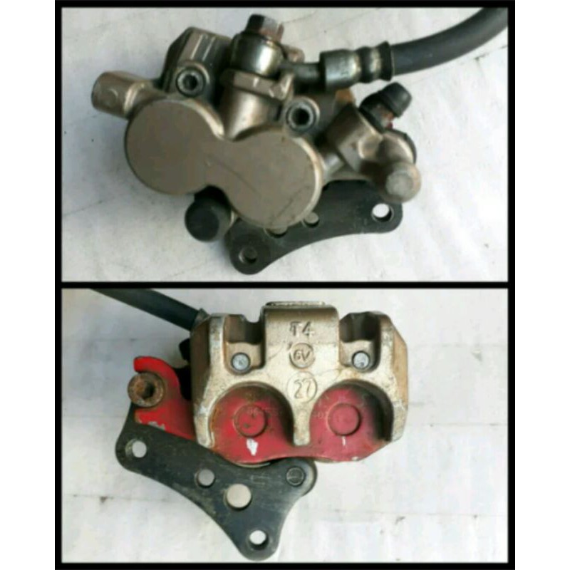 Jual Kaliper Pala babi Rem Cakram Depan Bawah Suzuki Satria FU 150 Facelift Asli ORI Original ...