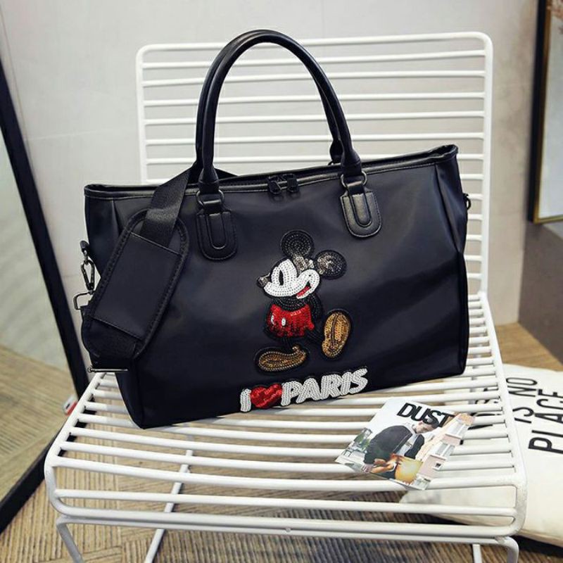 Jual TAS TOTE WANITA IMPORT BISA COD SZ6645/5016 MICKEY TOTE BAG ...