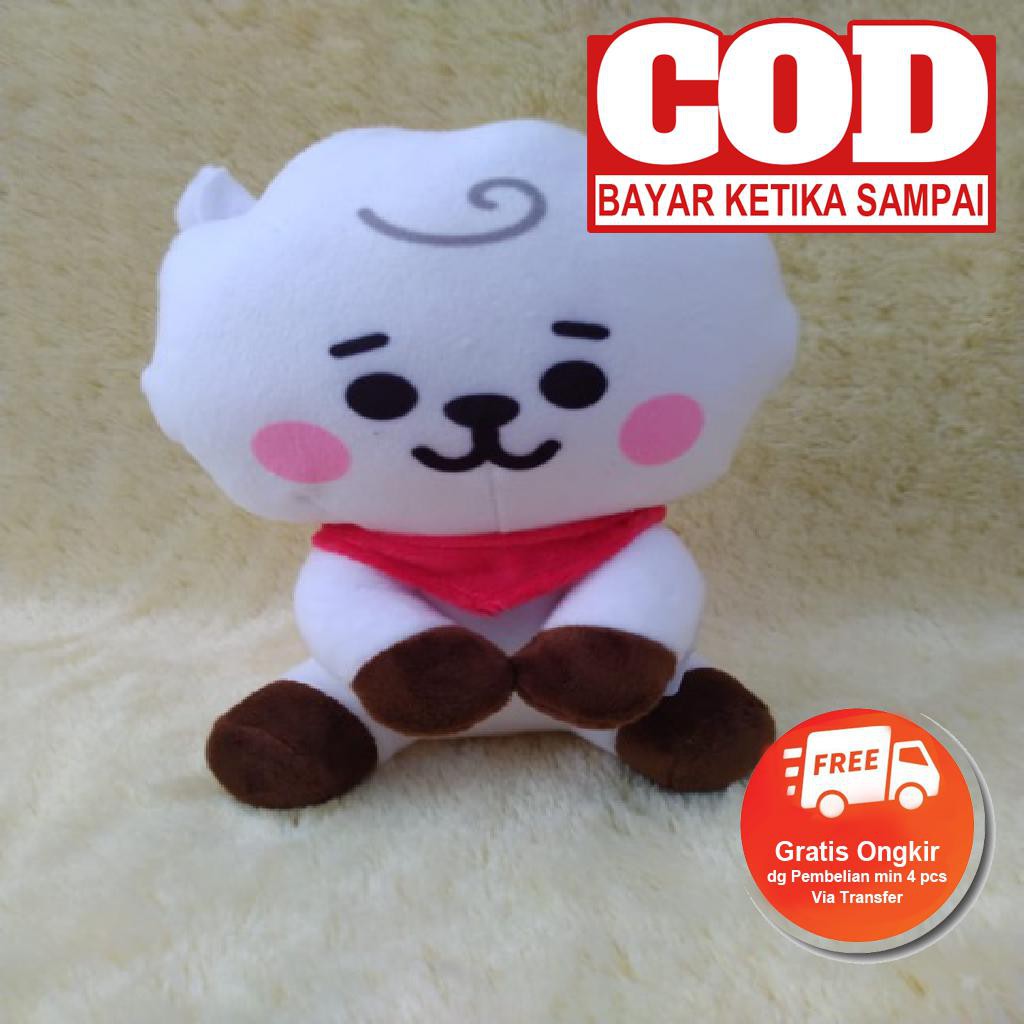 Jual BONEKA BT21 BONEKA SITTING BT21 - BTS UKRN M DAN L Victoria ...