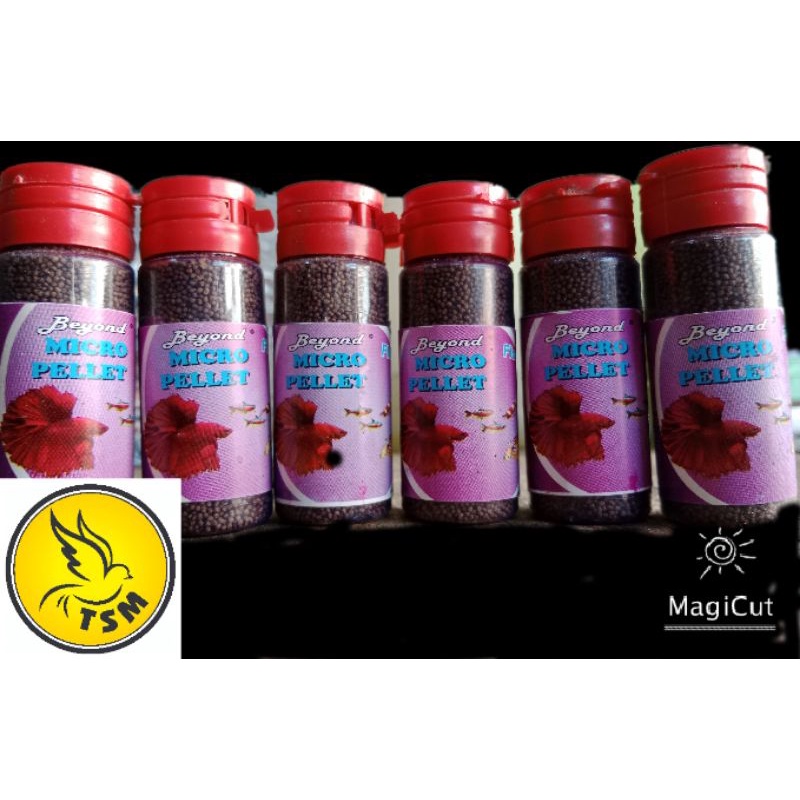 Jual Pakan CUPANG BEYOND MICRO PELLET Botol Kecil | Shopee Indonesia
