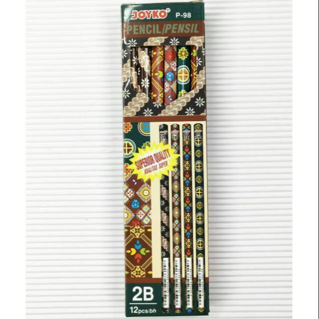 Jual (Pak) Pensil Joyko Murah Batik 2B P98 | Shopee Indonesia