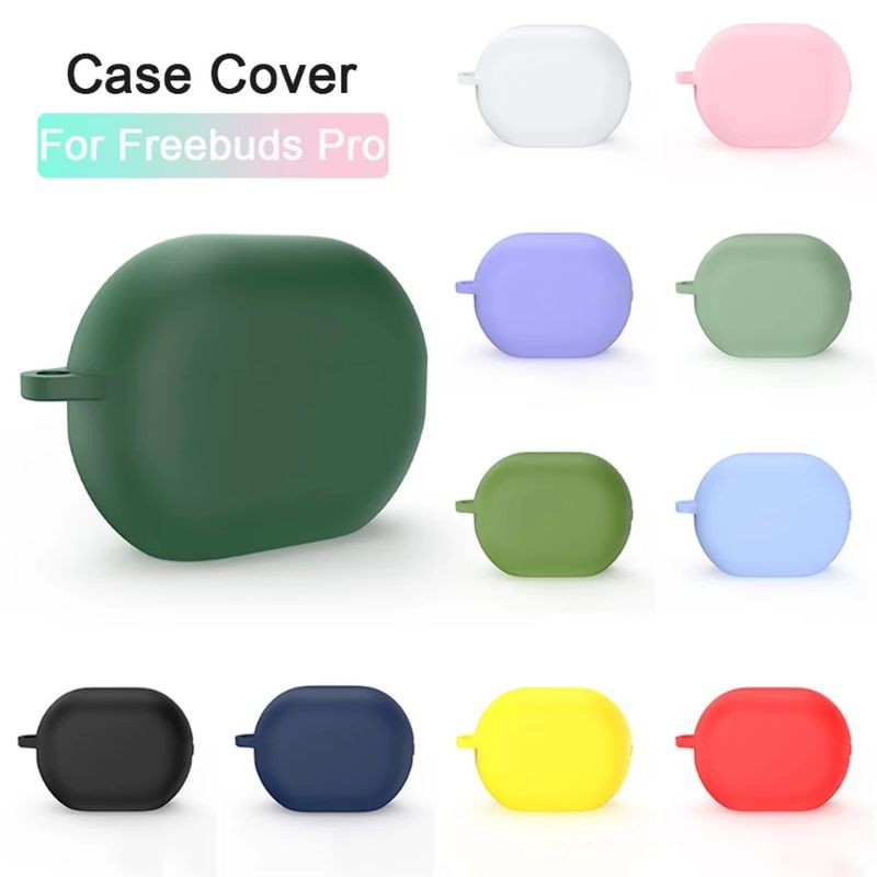 Jual Case Casing Silicon Earphone Huawei freebuds pro + Carabiner ...