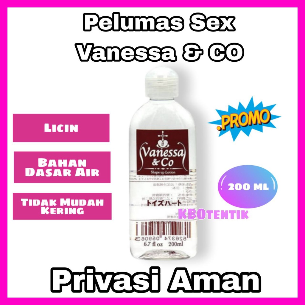 Jual Pelumas Pelicin Lubricant Gel Sex Vagina Vanessa And Co 200 Ml Original Shopee Indonesia