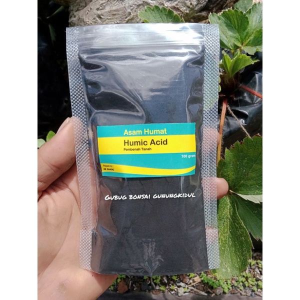 Jual pembenah tanah asam humat 100gram | Shopee Indonesia