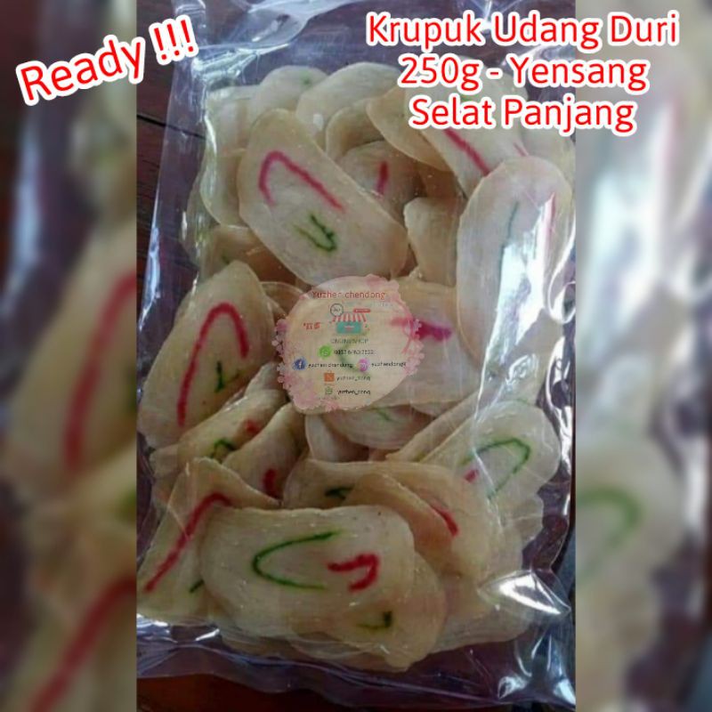 Jual krupuk udang duri 250g Yensang Selat Panjang | Shopee Indonesia