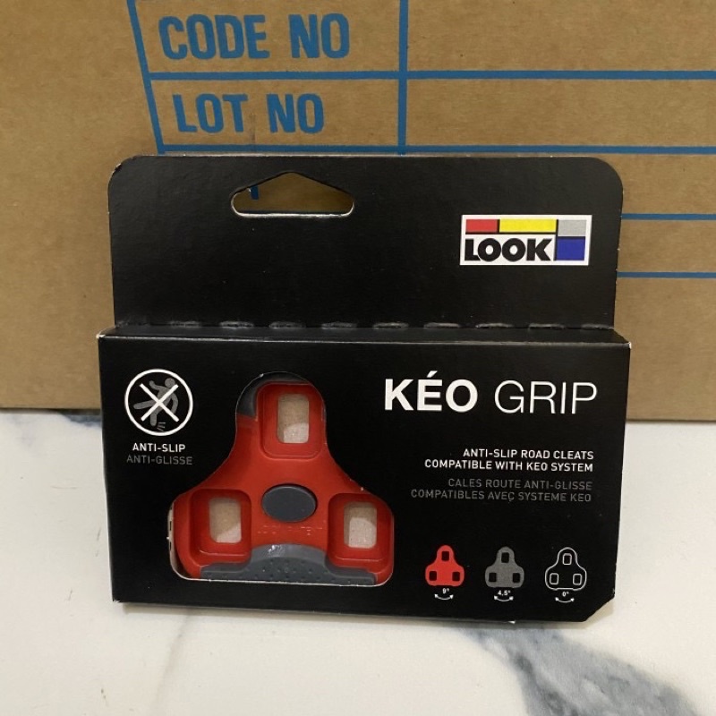 Jual Cleat Pedal Look Keo Grip Red 4 - 5 Float | Shopee Indonesia