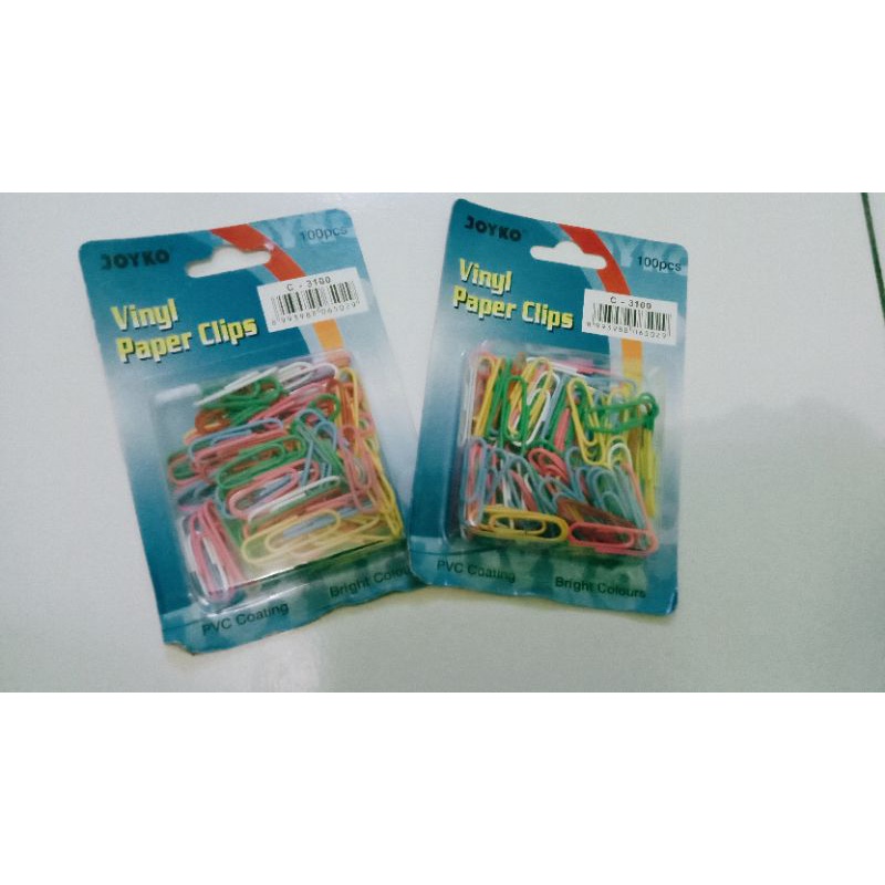 Jual Paper klip / paper clip warna C-3100 Joyko | Shopee Indonesia