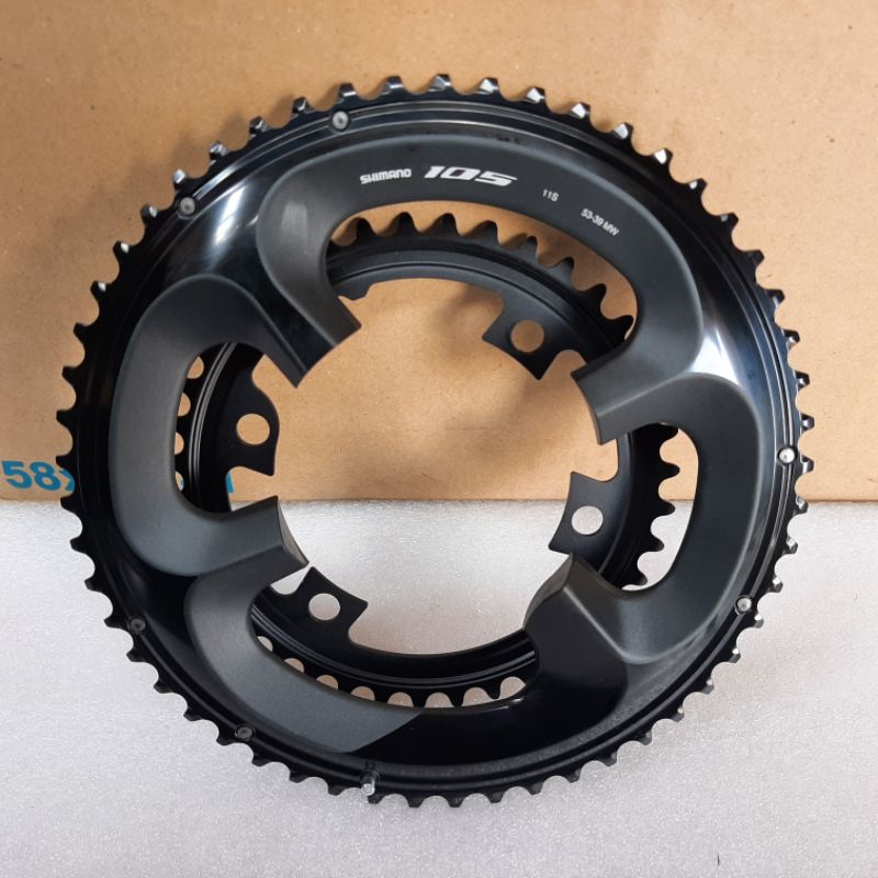 Jual Chainring Gir shimano 105 R7000 11 speed rasio 50t 52t 53t 39t 36t 34t bcd 110 via Japan ...