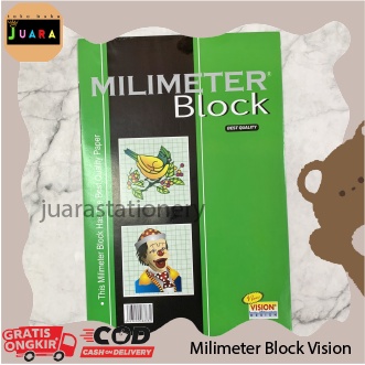Jual Buku Milimeter Block Folio Vision / Milimeter / Milimeter Block ...