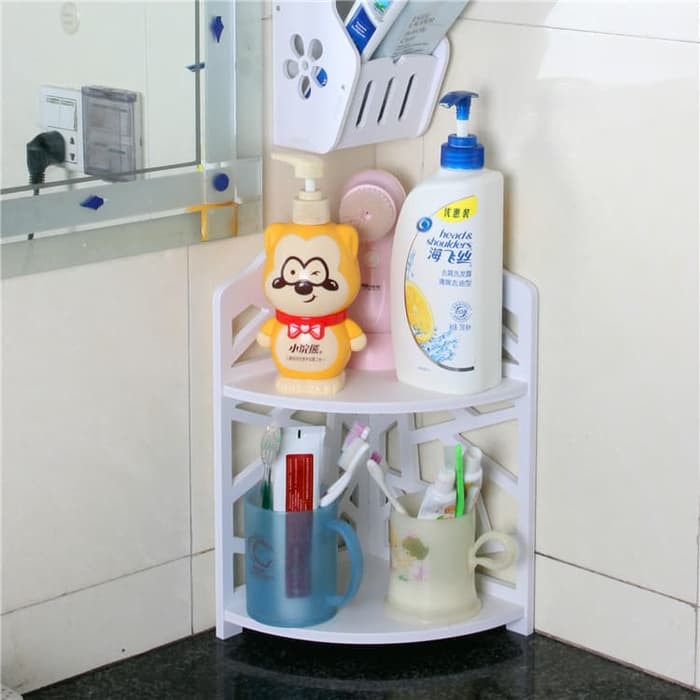 Jual Rak Sudut Berdiri 2 Tingkat / Stand Corner Rack 2 Layer DOMESTIC ...