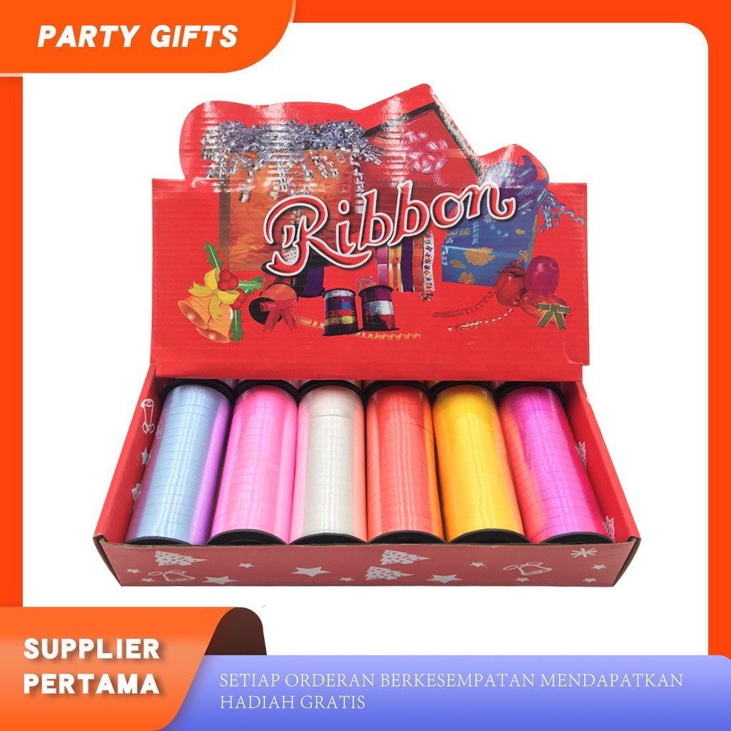 Jual Pita Balon Warna Warni Pesta Ulang Tahun Tali Balon | Shopee Indonesia