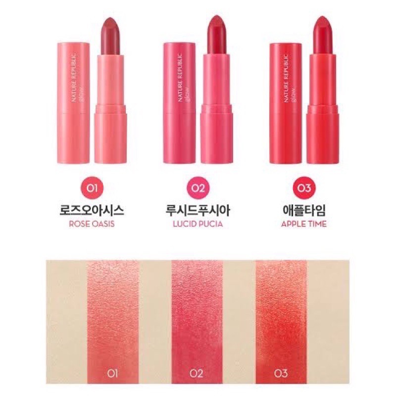Jual NATURE REPUBLIC LIPSTICK GLOW AND MATTE | Shopee Indonesia
