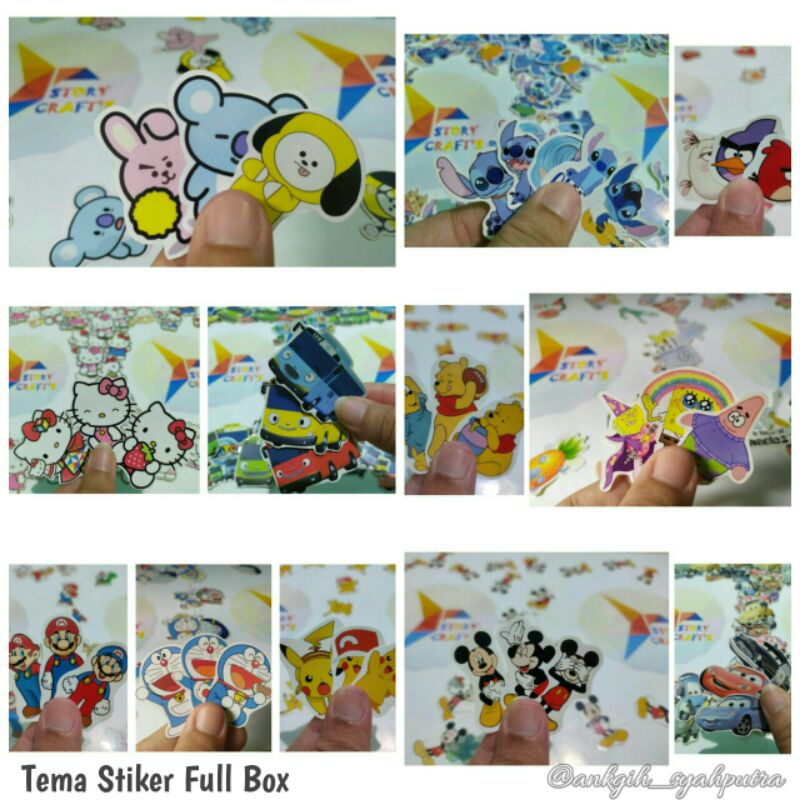Jual Tambahan Tema Stiker untuk Box Layer (full box) | Shopee Indonesia
