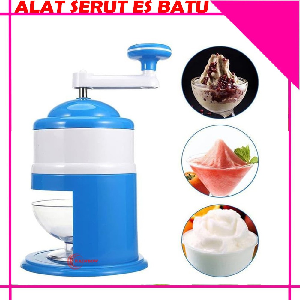 Jual Alat Serut Es Batu Portable Mesin Manual Serutan Es Batu Ice Stone ...