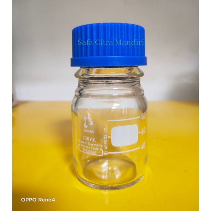 Jual Botol Laboratory 100ml / Botol Laboratorium Schott Duran | Shopee ...