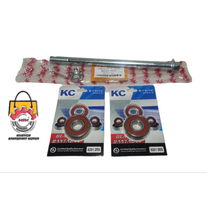 Jual PAKET SET AS RODA DEPAN+LAHAR HONDA BEAT/BEAT FI/VARIO/SPACY ...