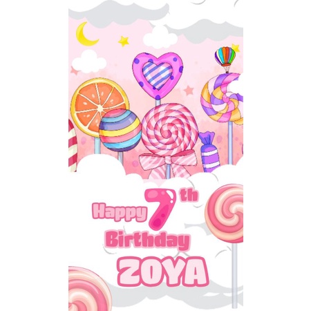 Jual UNDANGAN ULANG TAHUN UNDANGAN VIDIO KARTU UNDANGAN ULANG TAHUN ...