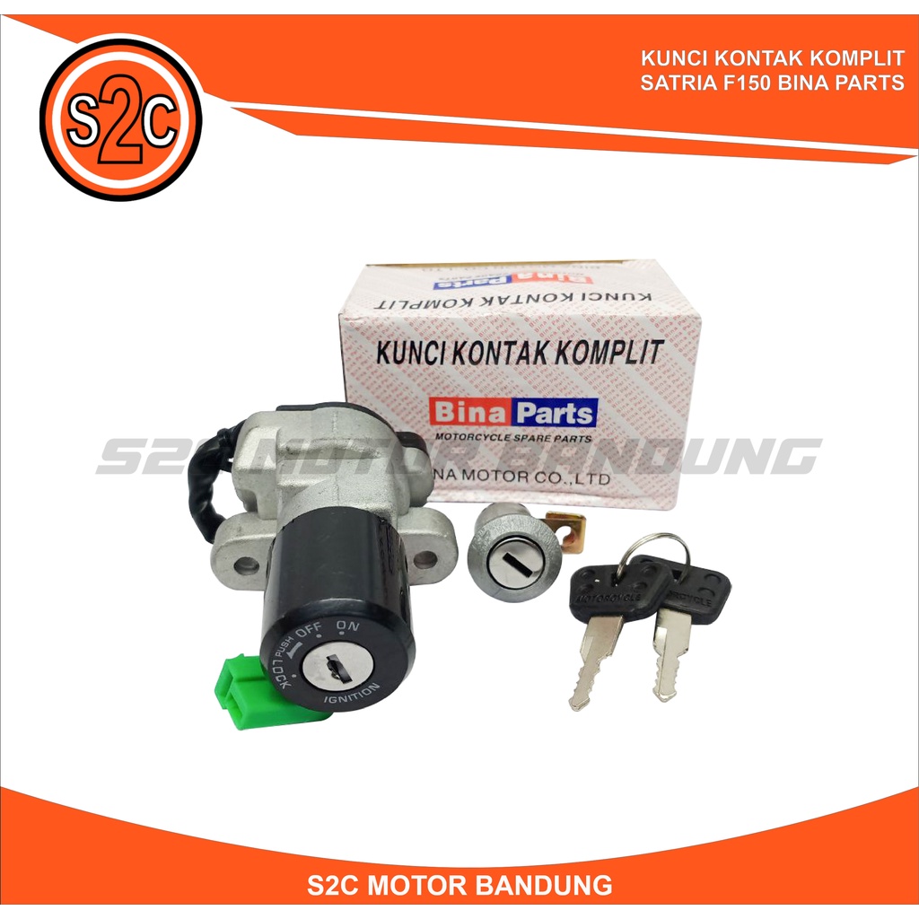 Jual KUNCI KONTAK KOMPLIT SATRIA FU F150 SATRIA F-150 BINA PARTS ...
