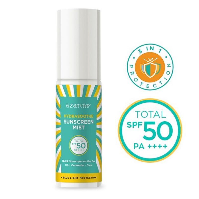 Jual AZARINE HYDRASOOTHE SUNSCREEN SPRAY MiST 60 ML | Shopee Indonesia