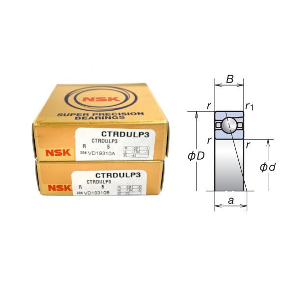 Jual HIGH SPEED PRECISION BEARING 7003 CTRDULP3 RHP | Shopee Indonesia