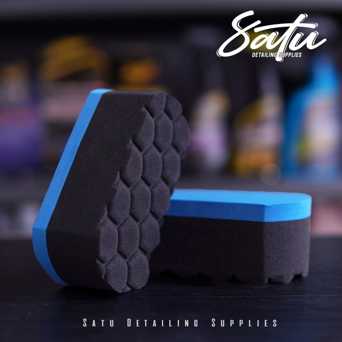 Jual Hexa Foam Applicator Dressing Wax Semir Ban Aplikator Busa Poles ...