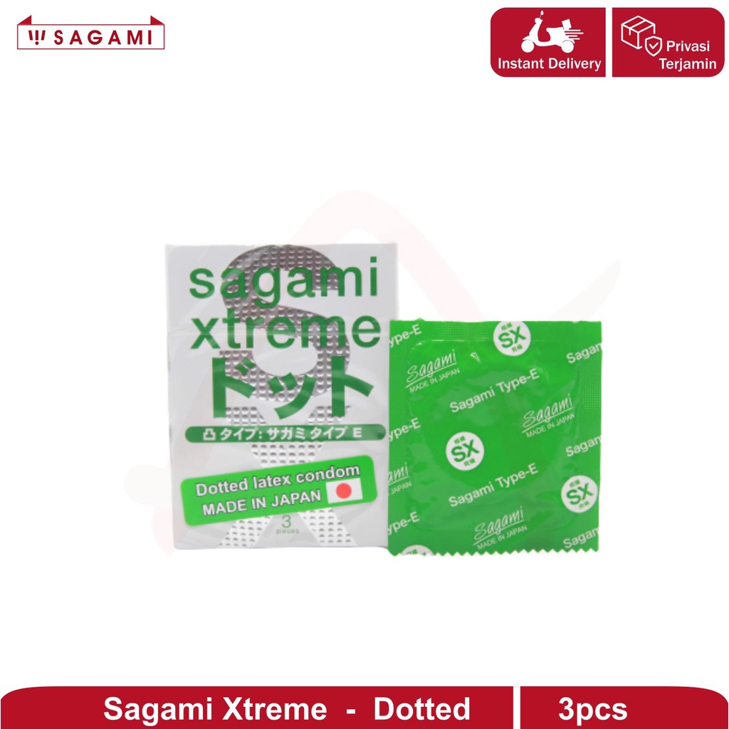 Jual Sagami Xtreme Dotted-Type E 3's | Shopee Indonesia