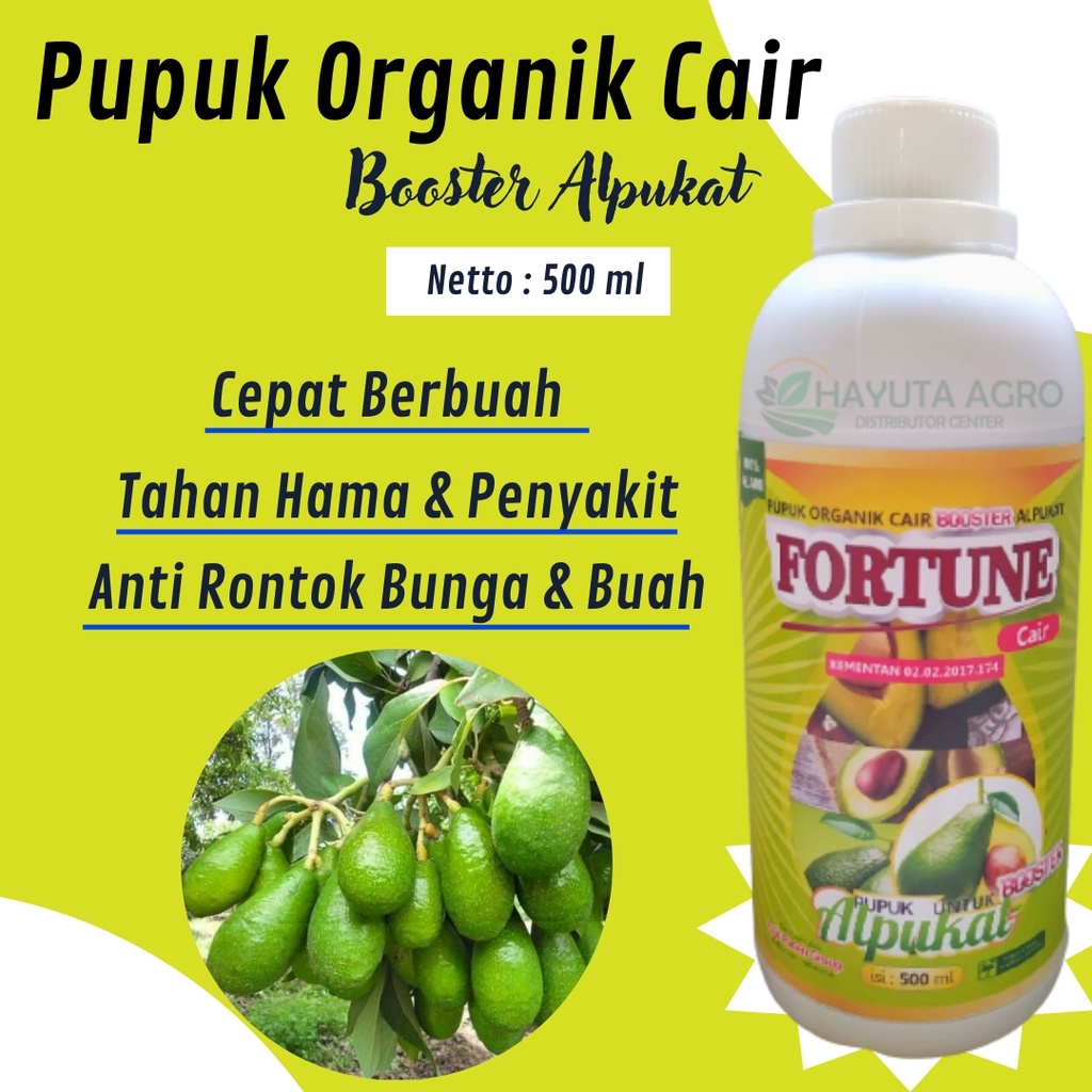 Jual Pupuk buah alpukat, Pupuk Pemacu Bunga dan Buah Alpukat, Fortune ...