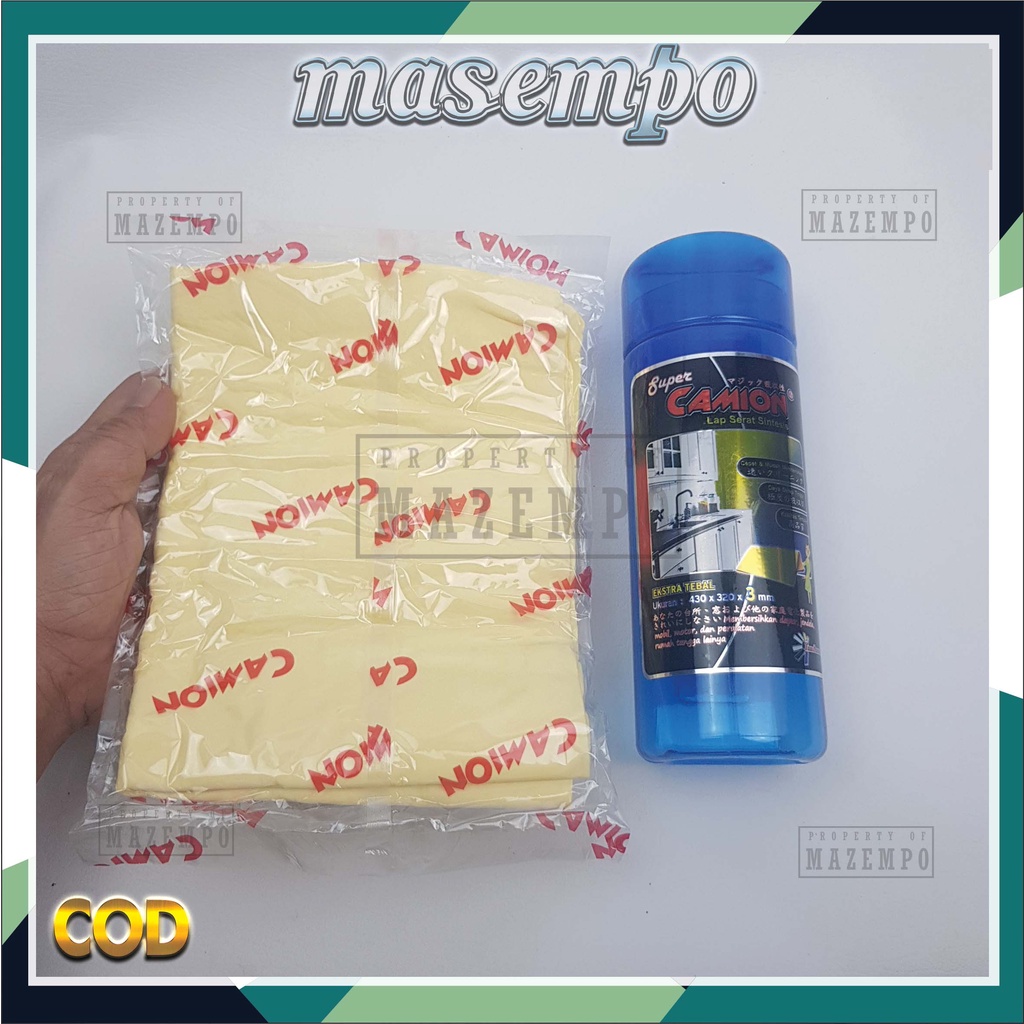 Jual lap kanebo mobil Camion Super original 100% jumbo tebal untuk ...