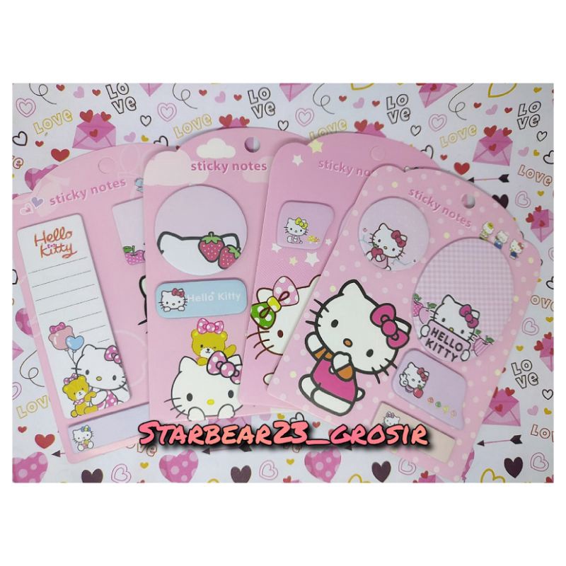 Jual Sticky Notes Pinky Hello Kitty | Shopee Indonesia