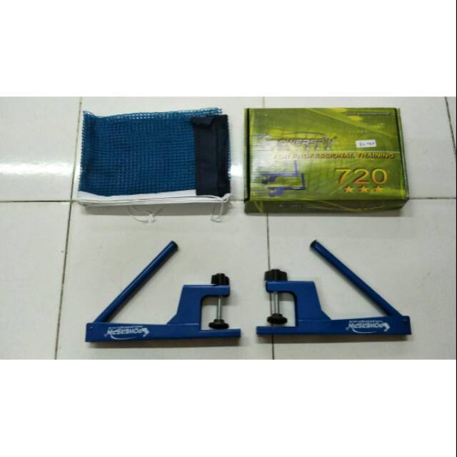 Jual Tiang dan net tenis meja / net pingpong Powerspin 720 | Shopee Indonesia
