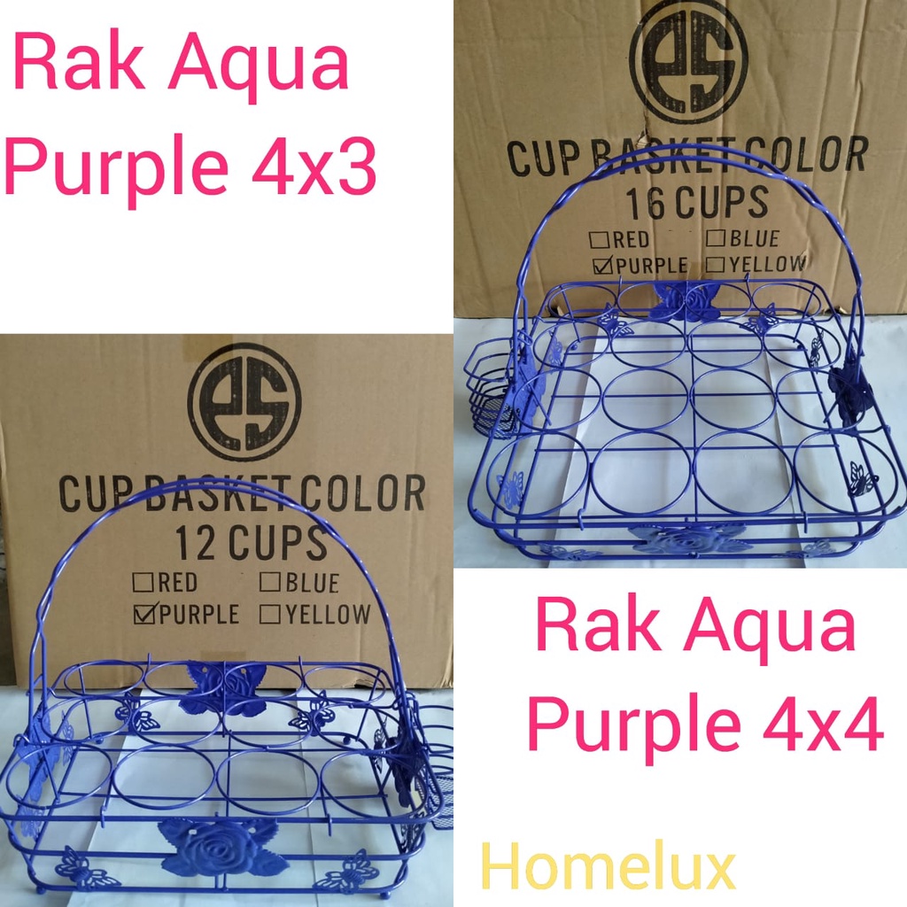 Jual Rak Aqua Warna 16 Lobang. Keranjang Tempat Air Mineral Aqua Gelas | Shopee Indonesia