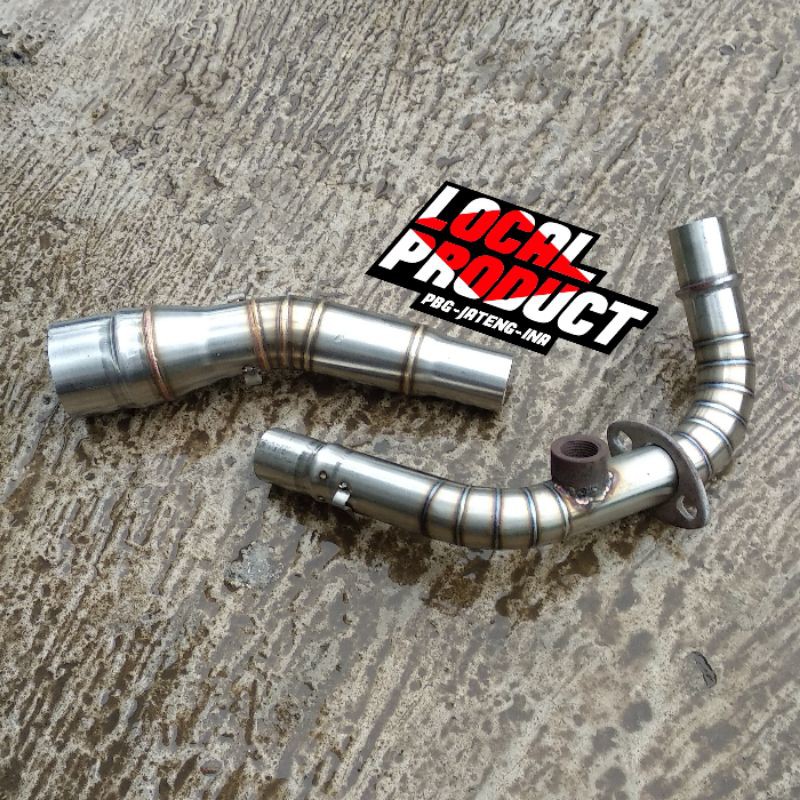 Jual Pipa header Vespa matic PNP S SPRINT LX PRIMAVERA V2 V3 | Shopee ...