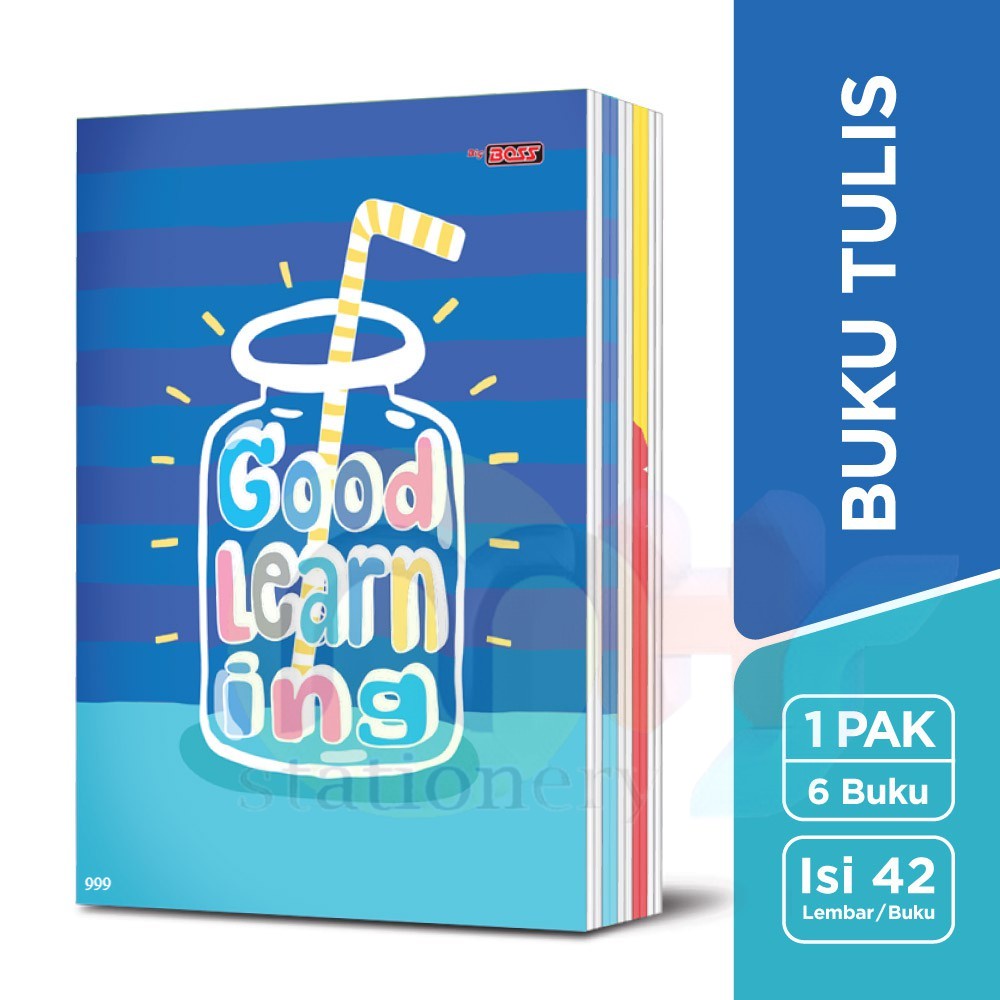 Jual Buku Tulis Boxy 42 Lembar 1 PAK 6 BUKU Big Boss BigBoss B5 VISION ...