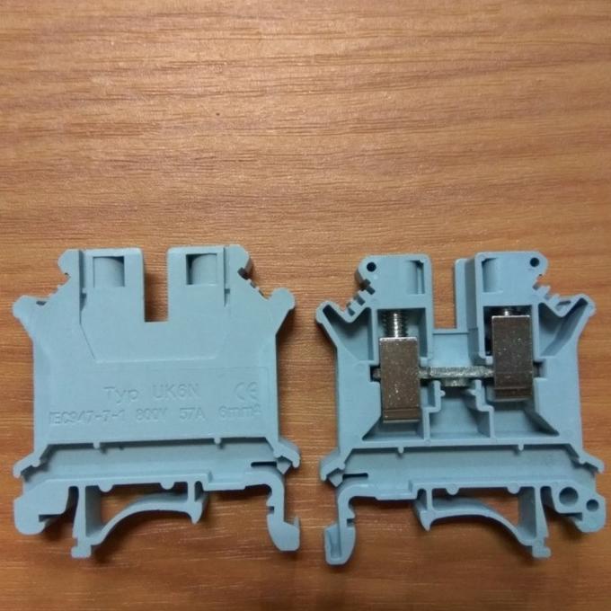 Jual universal Terminal Block Grey 35mm tipe UK / TUK 35N | Shopee ...