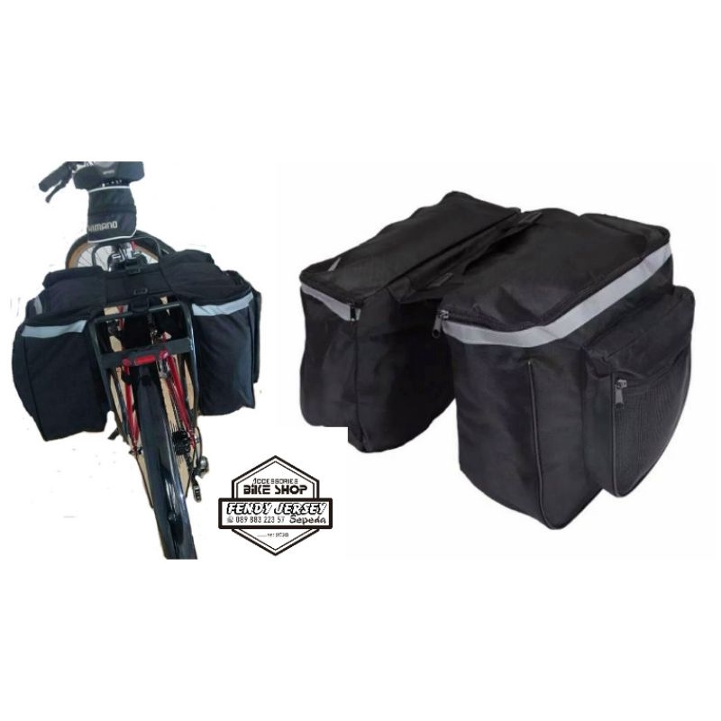 Jual Tas pannier sepeda touring | Shopee Indonesia