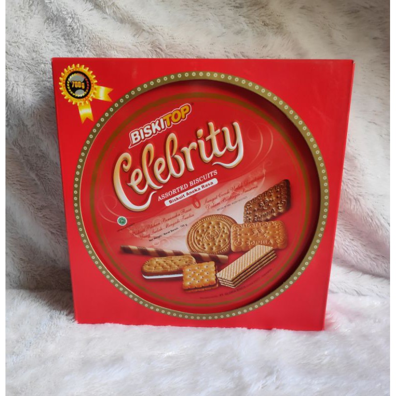 Jual Biskitop Celebrity Biskuit Aneka Rasa Kaleng 700 gr | Shopee Indonesia