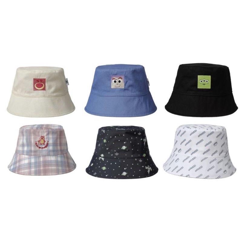 Jual Miniso x Toy Story COLLECTION CONVERTIBLE DOUBLE SIDE BUCKET HAT ...