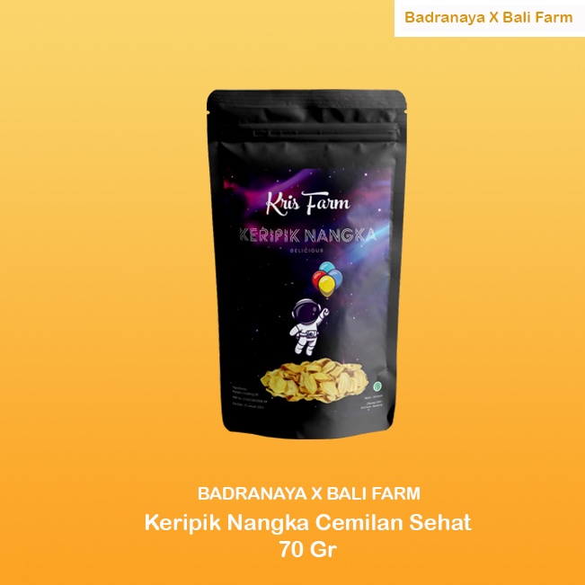 Jual Badranaya X Bali Farm Kripik Nangka Cemilan Instan Sehat Perimium ...