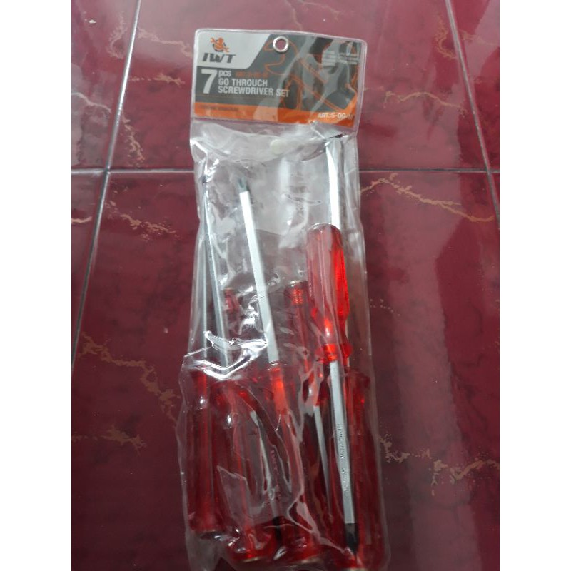 Jual IWT Obeng set 7 pcs | Shopee Indonesia