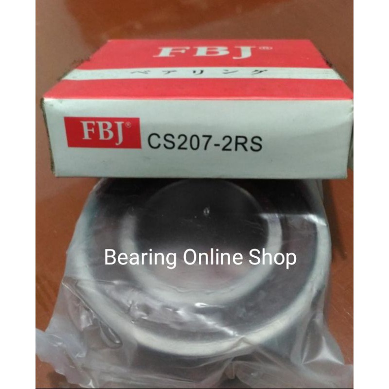 Jual INSERT BALL BEARING CS 207 2RS FBJ BEARING CEMBUNG- OVAL | Shopee ...