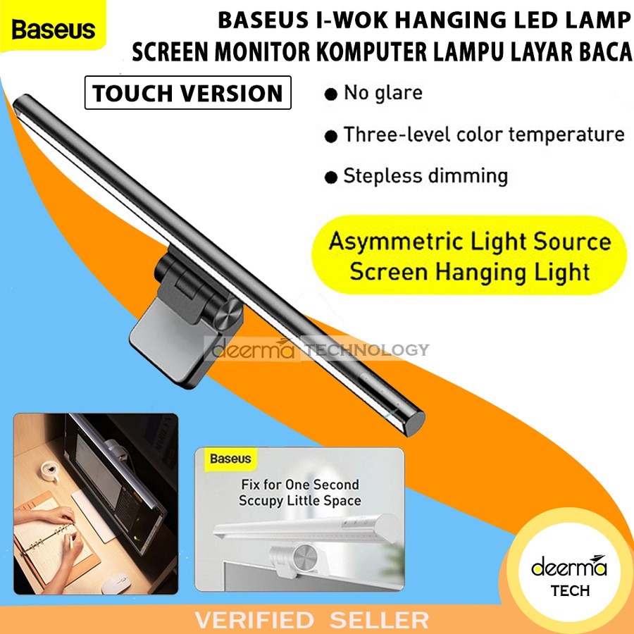 Jual Baseus i-Wok Hanging LED Lamp Screen Monitor Layar Komputer Lampu ...