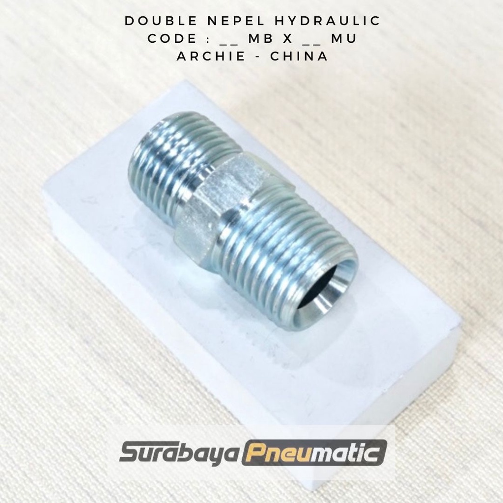 Jual Double Nepel 12 MB x 12 MU – Drat 3/4” MB X 3/4” MU - Brand ARCHIE ...