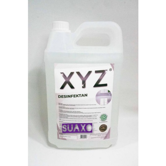 Jual CAIRAN DESINFEKTAN XYZ 5 LITER ORI / DESINFEKTAN KEMENKES | Shopee ...