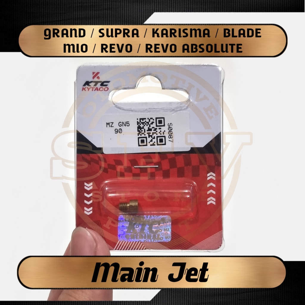 Jual Main Jet Grand / Supra / Karisma / Blade / Revo / Mio / Revo ...