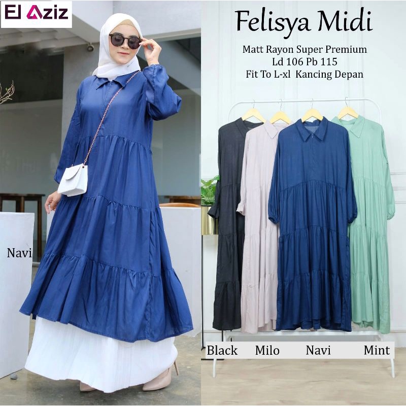 Jual FELISYA MIDI | Shopee Indonesia
