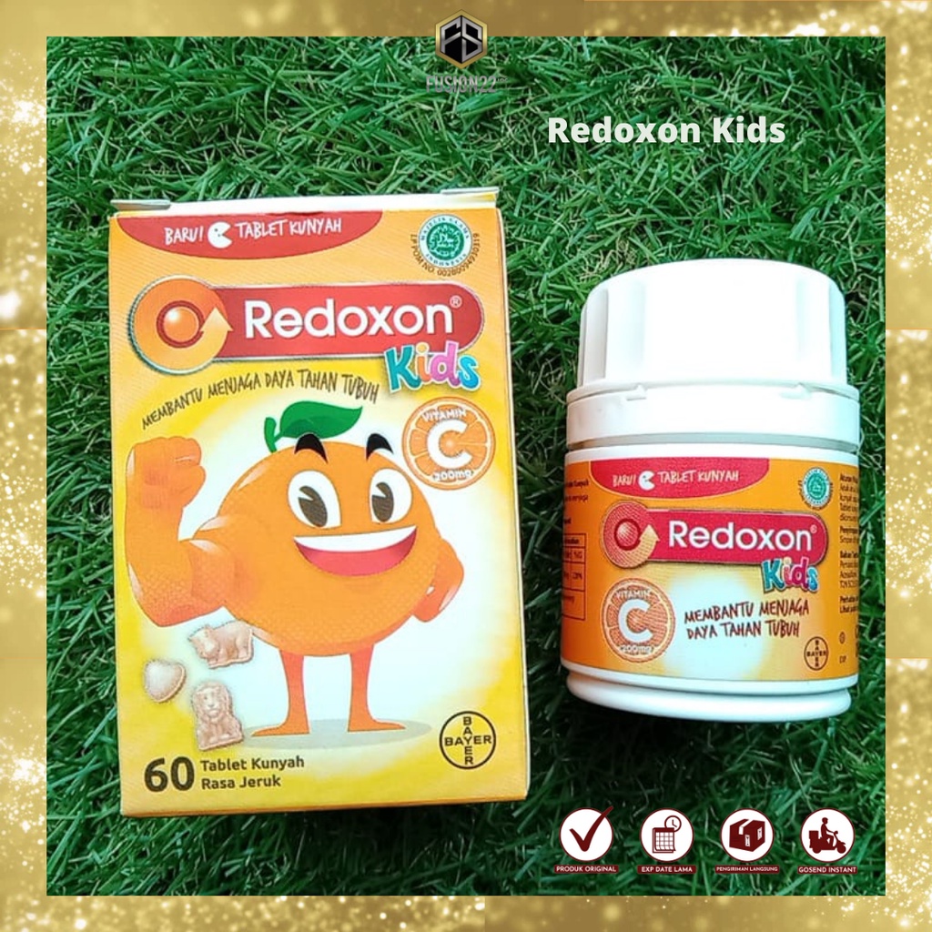 Jual Redoxon kids 60 chewable tablet ( Vitamin C anak tablet kunyah ...