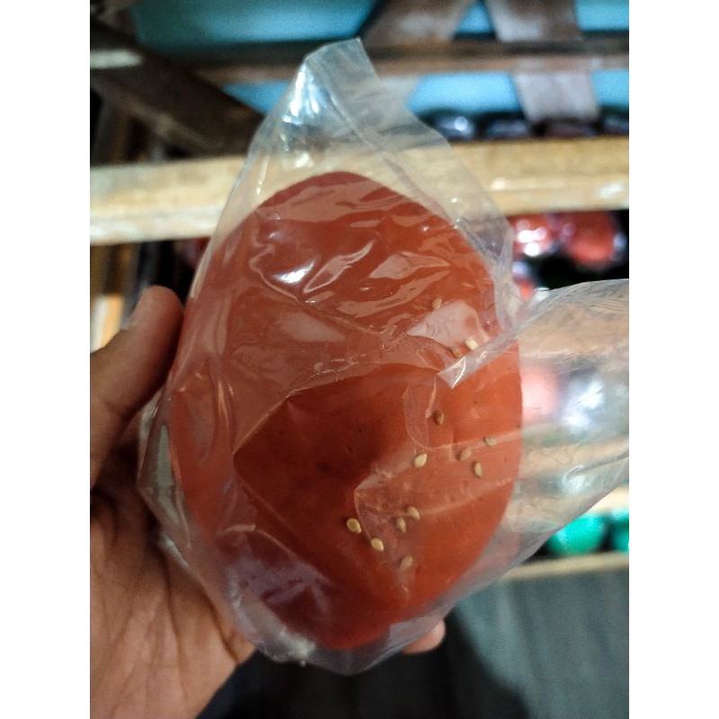 Jual Roti Burger / Hotdog per pcs Original dan Warna Hitam Merah Hijau ...