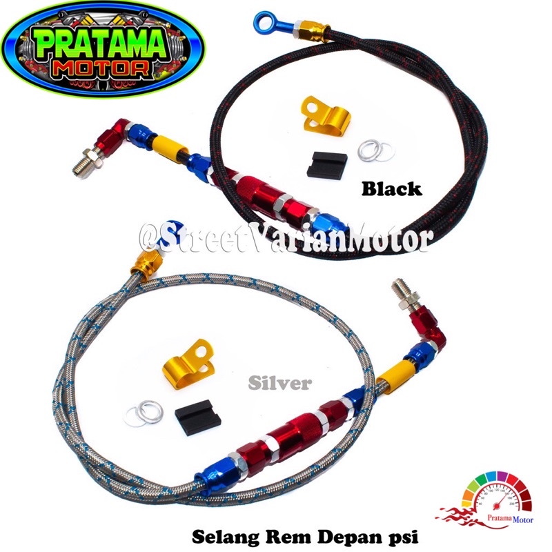 Jual Selang Rem Depan PSI 95cm Model PSI CRG Thailand | Shopee Indonesia