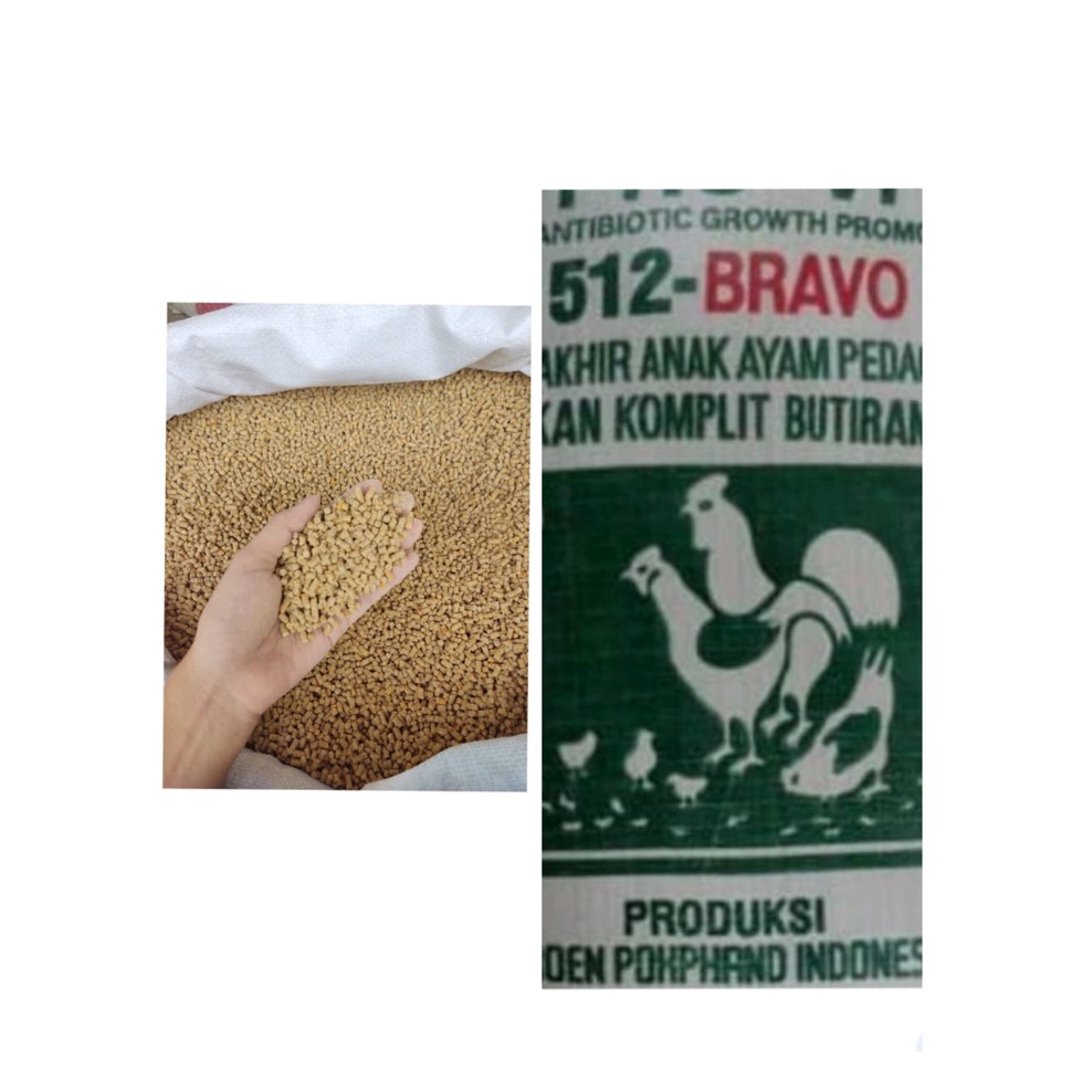 Jual Repack Pakan Ayam 512 Bravo 1kg | Shopee Indonesia